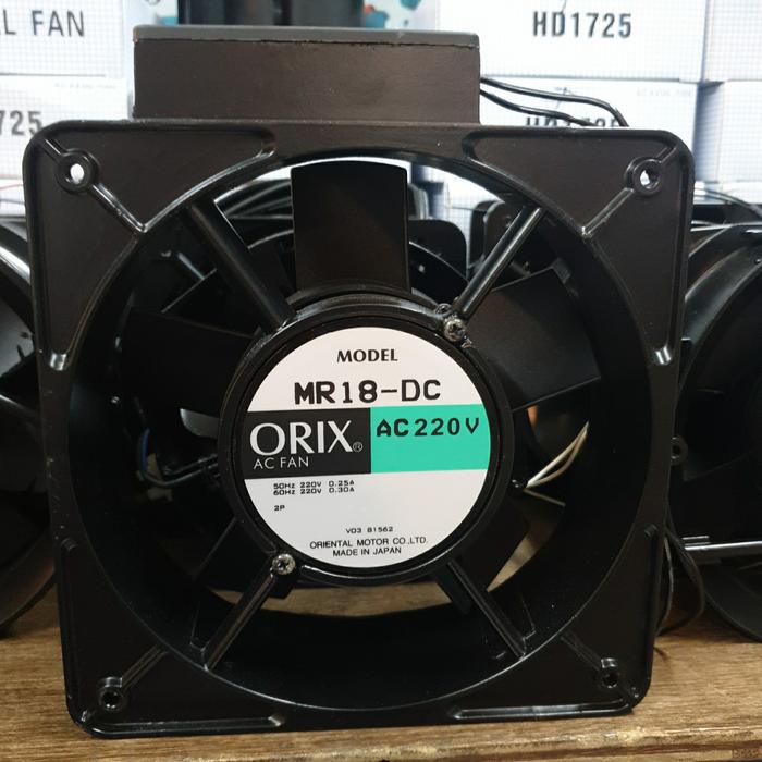 Jual Axial fan Orix 18x18 MR 18-DC Capasitor AC 220V - Jakarta Barat ...