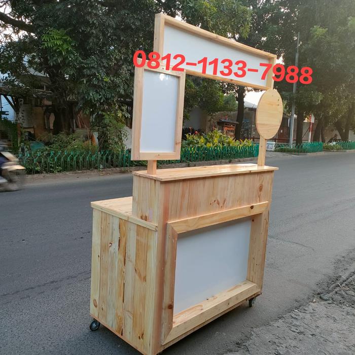 Jual gerobak jualan / booth kekinian / booth es krim - Jakarta Barat ...