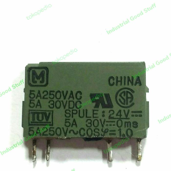 Jual Panasonic Nais Relay PLC Omron PA1A 24V 24vDC Coil Kaki 4 - Kota ...