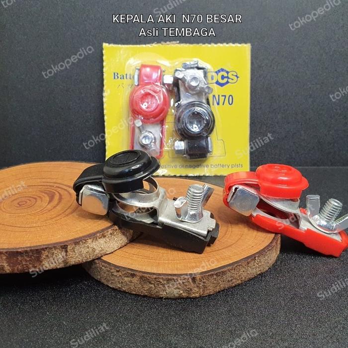 Jual TERMINAL KLEM ACCU / KEPALA AKI BESAR N70 - ASLI TEMBAGA - Kab ...