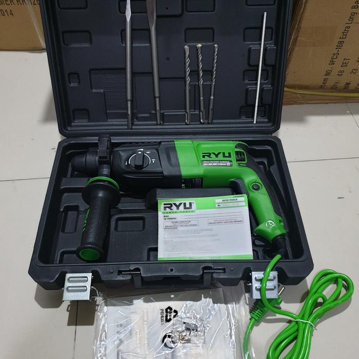 Jual MESIN BOR BETON BOBOK SDS PLUS RYU RRH-26 / ROTARY HAMMER RYU RRH26 - Jakarta Barat - Karya ...