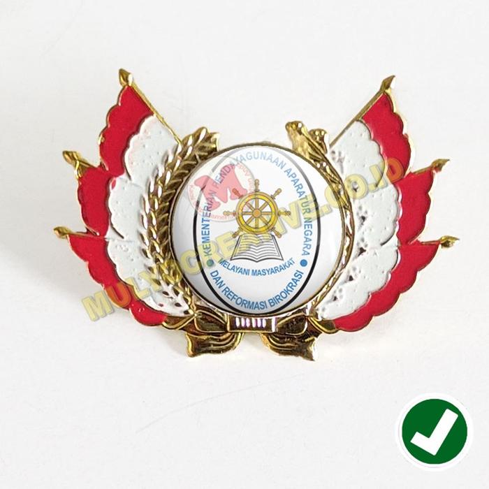 Jual Pin KPAN Pin Bros Wing Logo Kementerian Pendayagunaan Aparatur ...