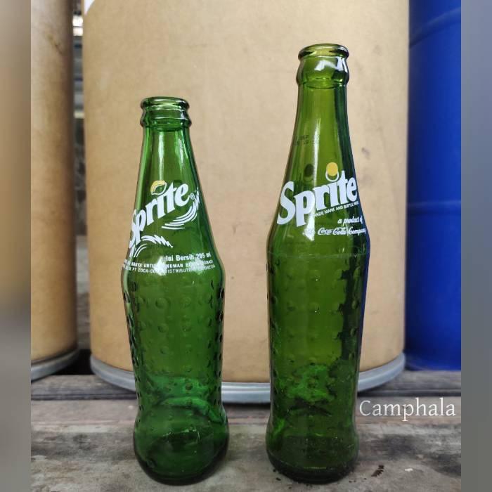 Jual Botol Sprite Jadul / Botol Sprite Kaca 295ml Jadul / Botol Unik ...