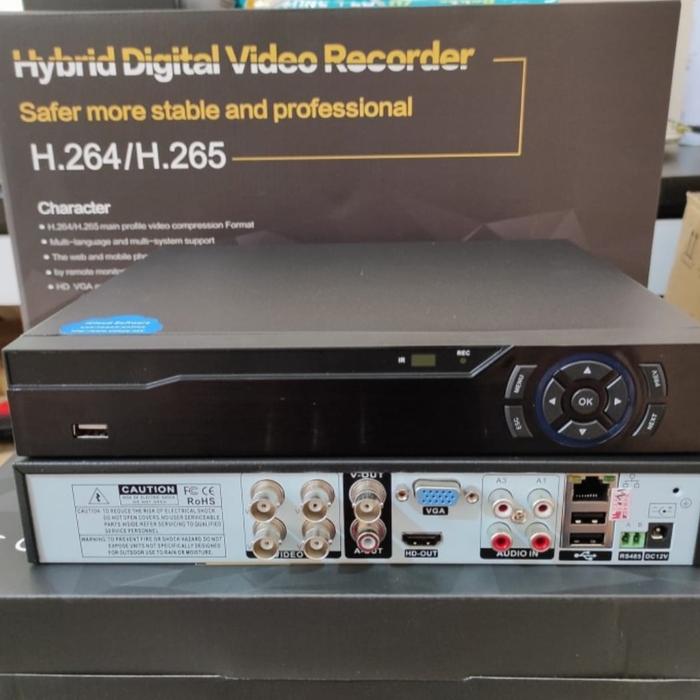Jual DVR CCTV 4CHANNEL HYBRID SUPPORT SEMUA JENIS KAMERA FULL HD 1080 ...