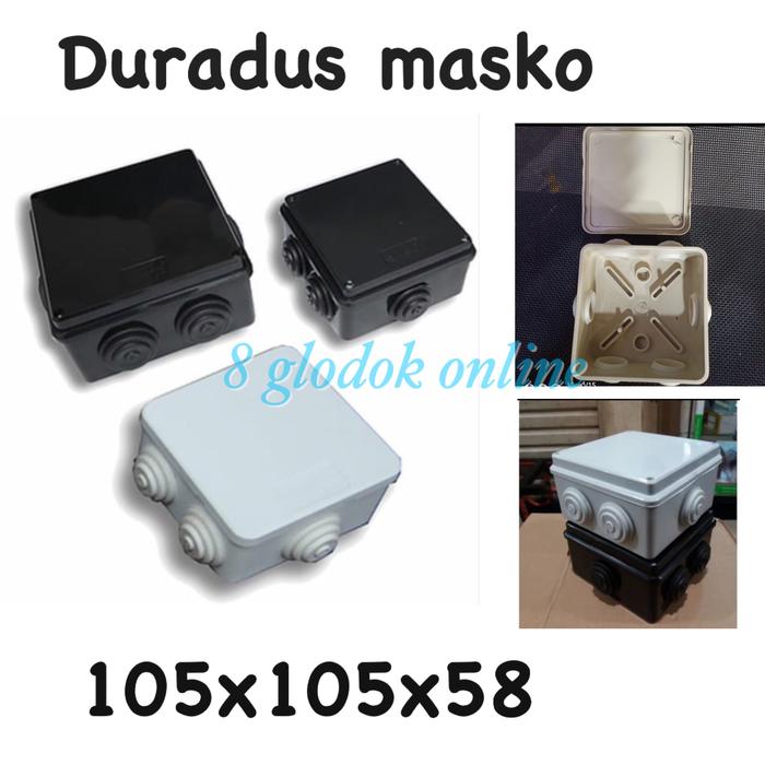 Jual Masko Doradus 105x105x58 Putih Duradus Masko Junction Box PVC ...