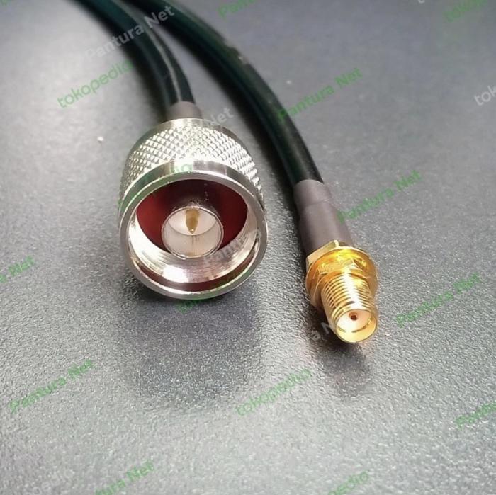 Jual Kabel Jumper Rg58 N male ke SMA female Panjang 1 Meter - Jakarta Barat - PT.MJIN | Tokopedia