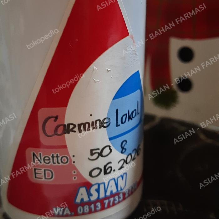 Jual Carmine - Carmin - Karmin - Homogen Serbuk - Lokal 50 gram - Kota ...