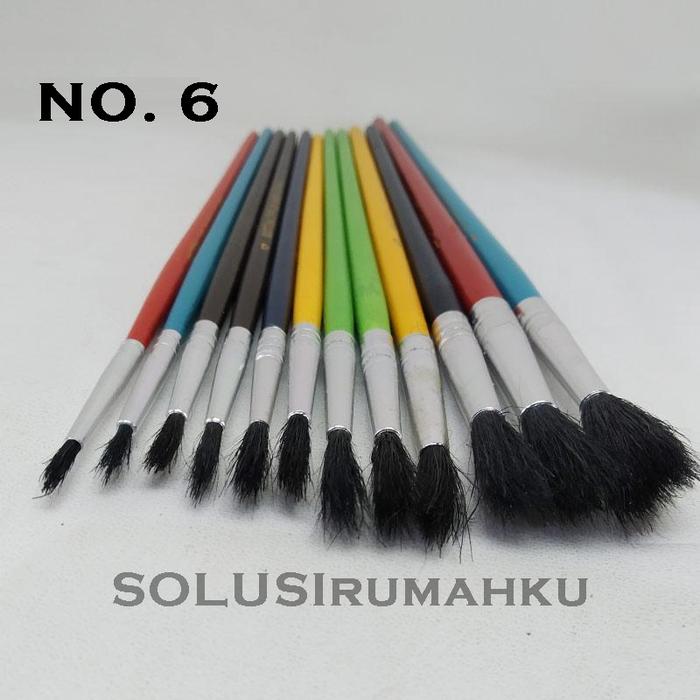 Jual PAGODA Kuas Lukis No. 6 / Kwas Koas Kuwas Lukis - Kota Bandung ...