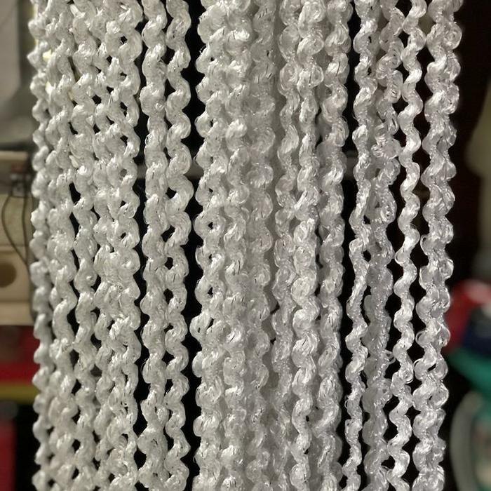 Jual Tirai spiral putih gliter lebar 3 m x tinggi 3 m - Jakarta Barat ...