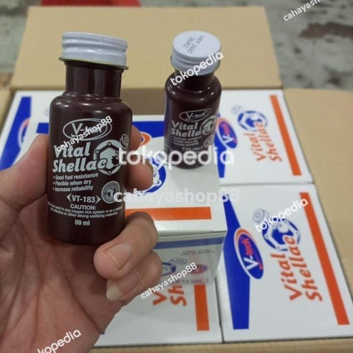 Jual LEM GASKET COMPOUND SHELLAC VITAL / MIRIP LEM GASKET INDIAN BY ...