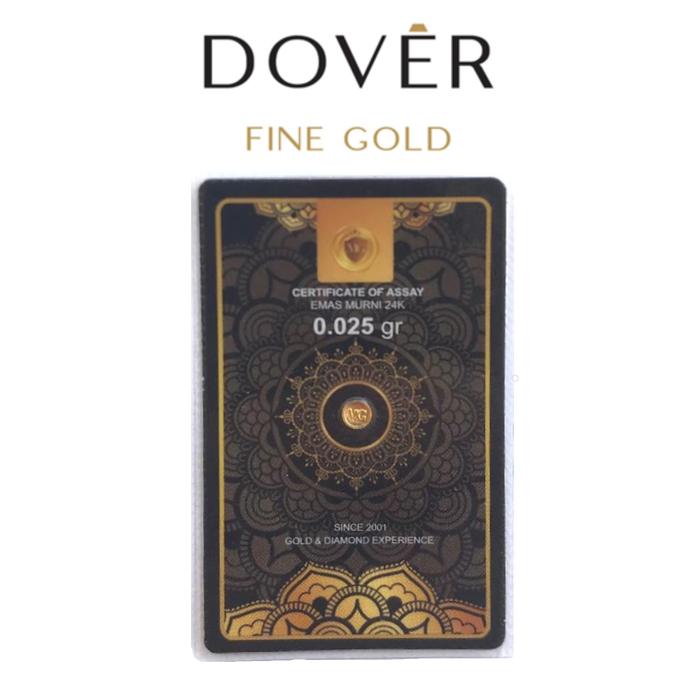 Jual Logam Mulia Emas Mini Gold 0.025 gram BlackSeries 24K Bisa Tukar ...