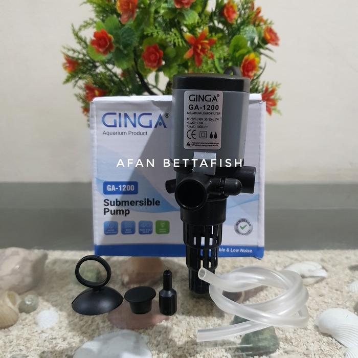 Jual GINGA GA 1200 GA1200 Mesin Pompa Air Celup Power Head Aquarium ...