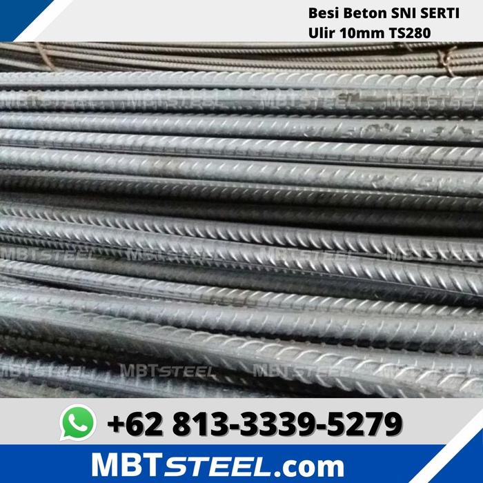 Jual BESI BETON ULIR 10 U35 / TS280 FULL SNI SERTIFIKAT - Kota Surabaya - MBT Steel | Tokopedia