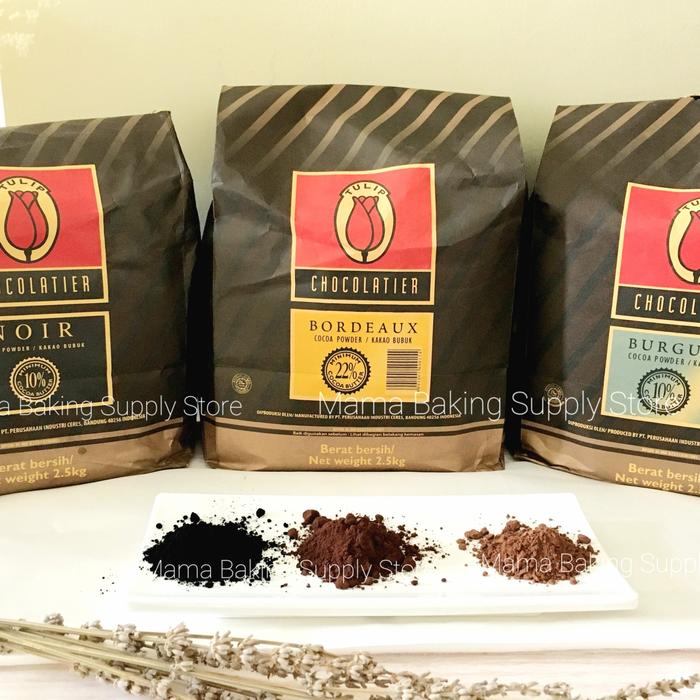 Jual TULIP Bordeaux Cocoa Chocolate Powder Cokelat Bubuk Bordeaux 500 ...