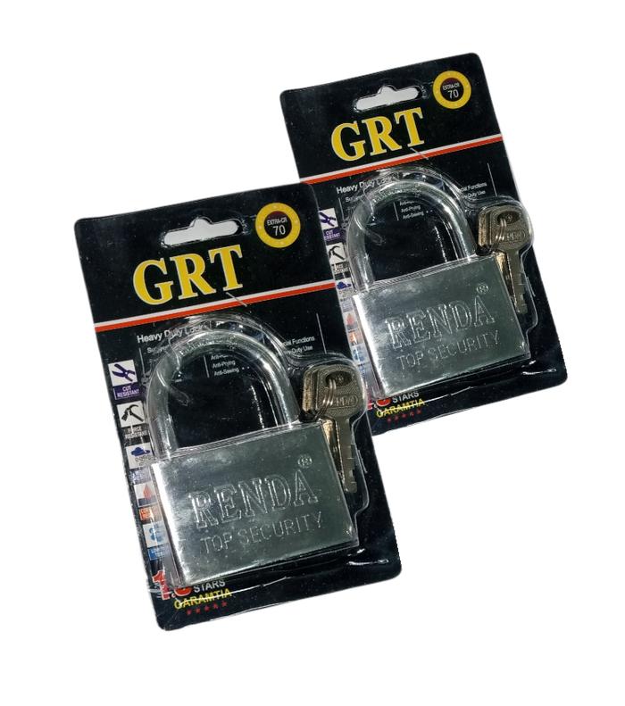 Jual Gembok Nekel Putih Pagar Rumah Toko Pendek GRT 70 mm - Kota ...