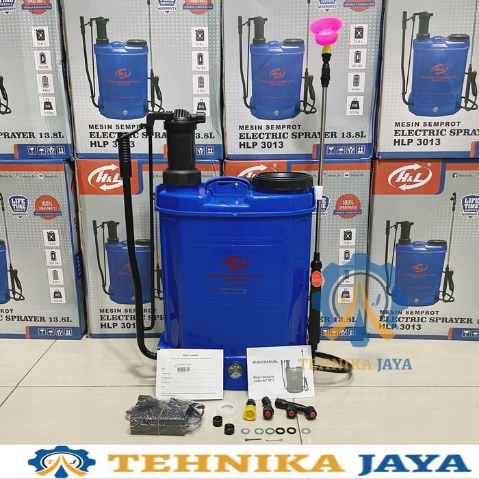 Jual Sprayer TANICO 2in1 elektrik & manual 16 Liter / alat semprot hama ...