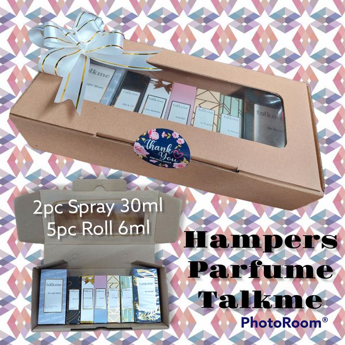 Jual Hampers Talkme Parfume 7pc Mix Bpom Ori Parfum Viral - Kota ...
