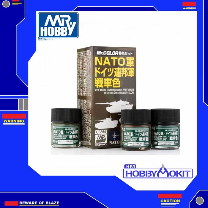 Jual CS664 NATO TANK COLOR - MR HOBBY GSI CREOS - Kota Bandung - HOBBY MOKIT | Tokopedia