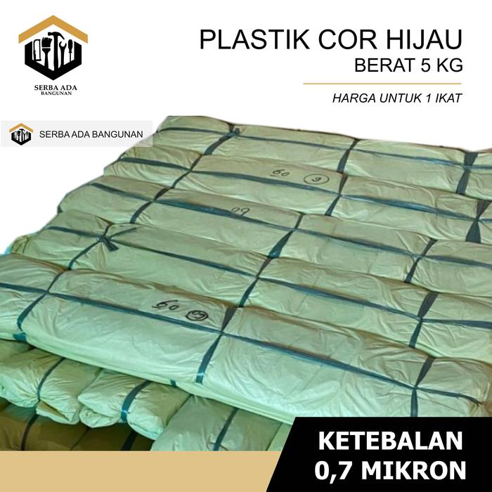 Jual PLASTIK COR HIJAU BUTEK +-5KG PANJANG +-63 meter - Kota Tangerang ...