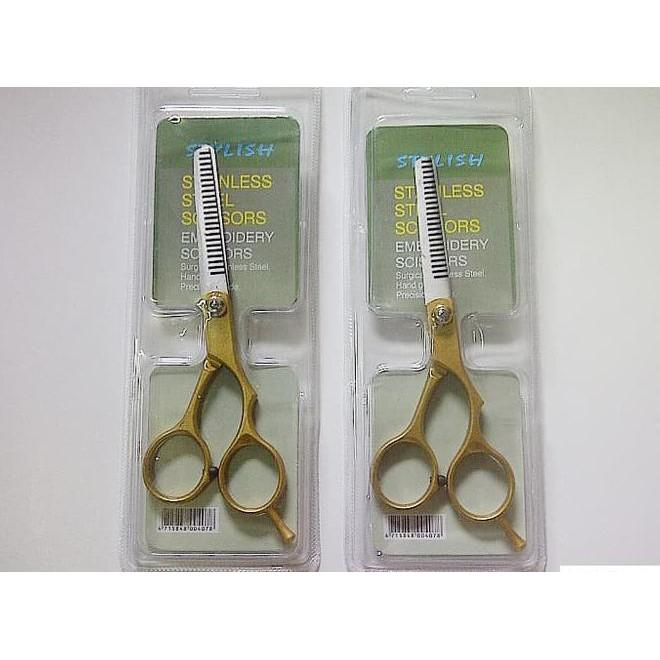 Jual Gunting sasak rambut stainless - GOLD - Kab. Sidoarjo - Makky Mall ...