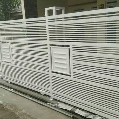 Jual besi pager minimalis - Kota Depok - bengkel las yusep | Tokopedia