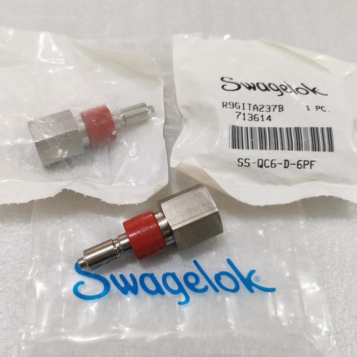 Jual Quick Connect Stem SS316 3/8" FNPT Swagelok SS-QC6-D-6PF - Kota ...