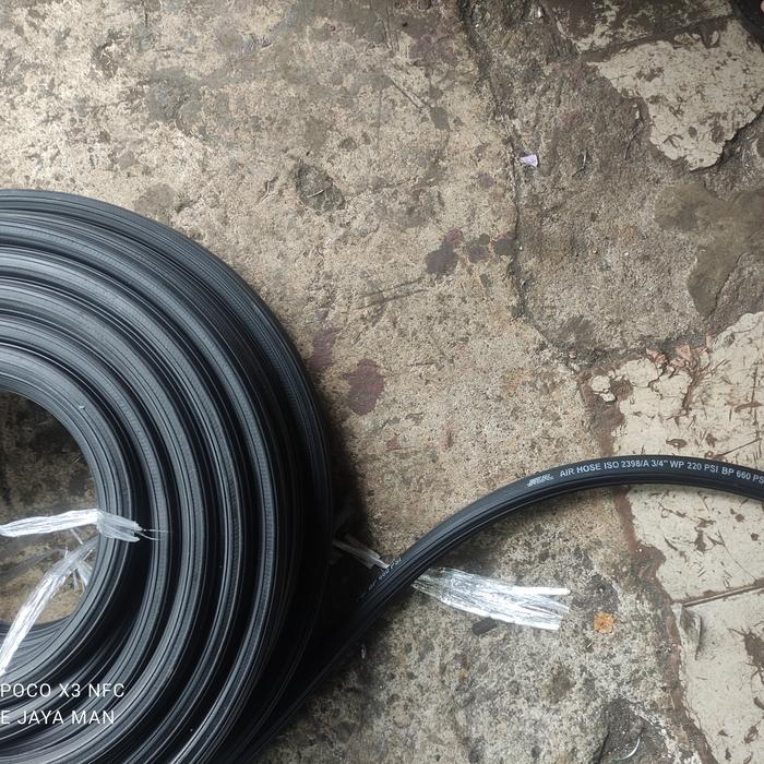 Jual NCR 3/4" Air & Water Hose 19MM Selang Karet Hitam Angin Air ...
