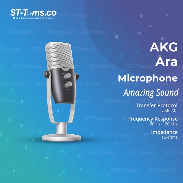 Promo AKG ARA C22 Professional Two-Pattern USB Condenser Microphone ...