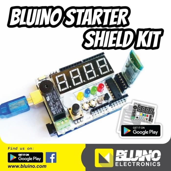 Jual Bluino Starter Shield Pro - Paket Belajar Arduino Uno - Kab ...