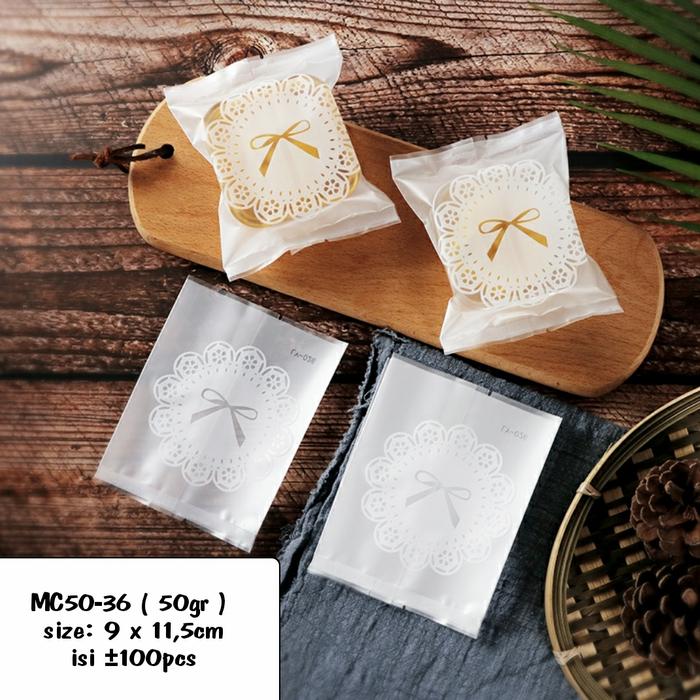 Jual Plastik Mooncake Mochi Nastar MC50-36 Plastik 50gr Kemasan Kue ...