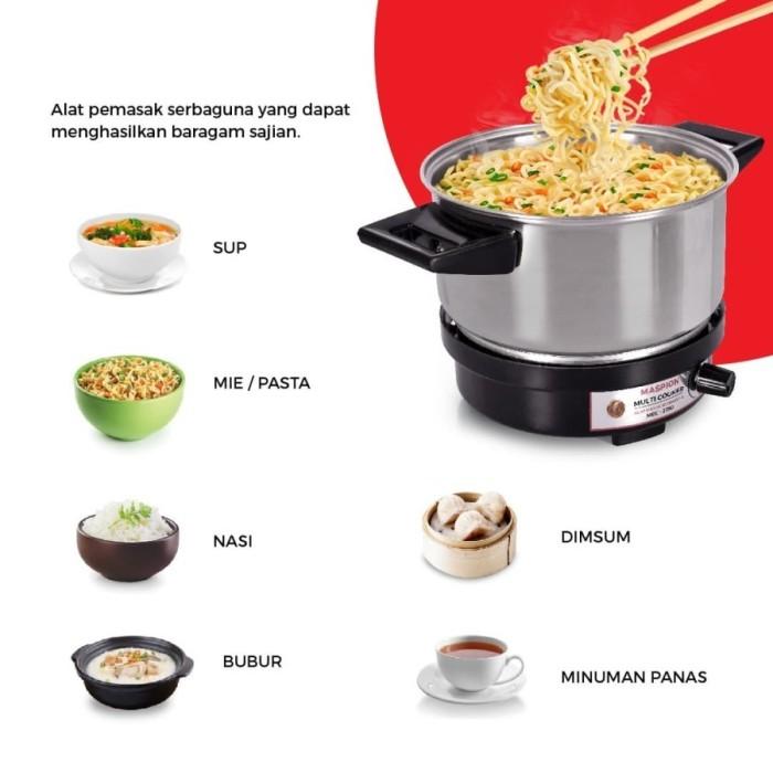 Jual Maspion Multi Cooker Mec2750 Mec 2750 Panci Listrik Stainless ...