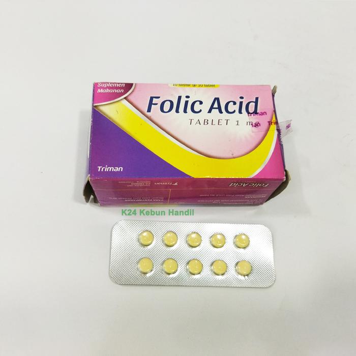 Jual FOLIC ACID 1MG 10 TABLET - Kota Jambi - APOTEK K24 KEBUN HANDIL ...