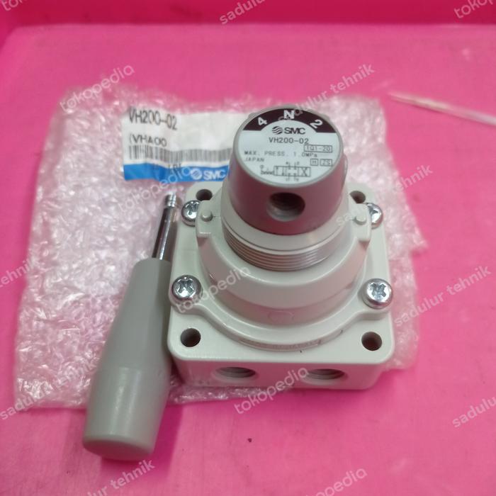 Jual HAND VALVE PNEUMATIC SMC VH200-02 - Jakarta Barat - sadulur tehnik | Tokopedia