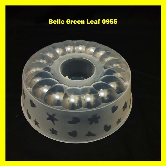 Jual GREEN LEAF 0955 - Cetakan Agar Agar Plastik Loyang Puding Agar ...