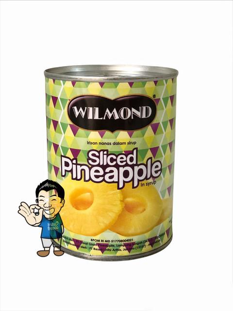 Jual Wilmond Sliced Pineapple In Syrup Canned- Buah nanas Kaleng 567g ...