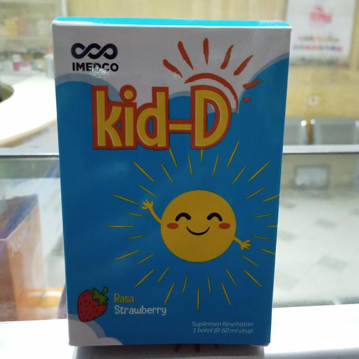 Jual KID-D SIRUP 60 ML VITAMIN D3 UNTUK ANAK - Kota Tangerang Selatan ...