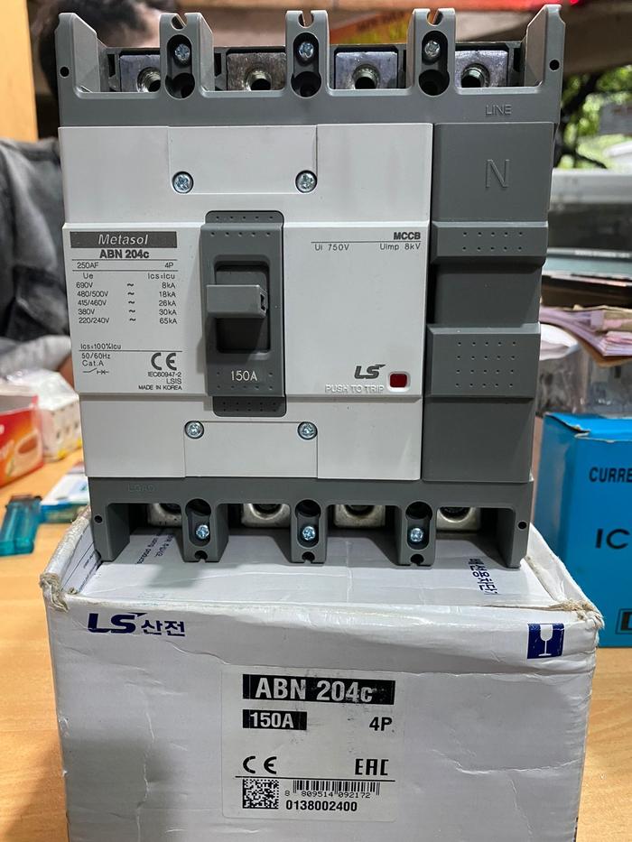 Jual MCCB LS ABN 204C 150 Ampere 4P 150A /4P - Kota Bandung - Lestari elektrik bandung | Tokopedia
