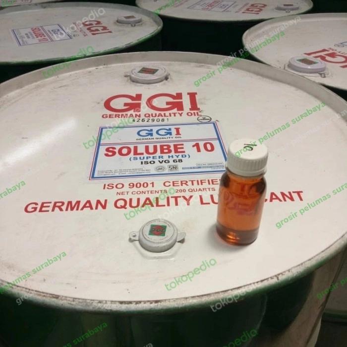 Jual Oli hydrolis Hydraulic hidrolis hidrolik oil GGI Solube sae 10 vg ...