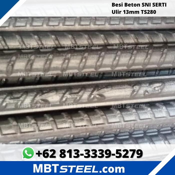Jual BESI BETON ULIR 13 U35 / TS 280 FULL SNI SERTIFIKAT - Kota Surabaya - MBT Steel | Tokopedia