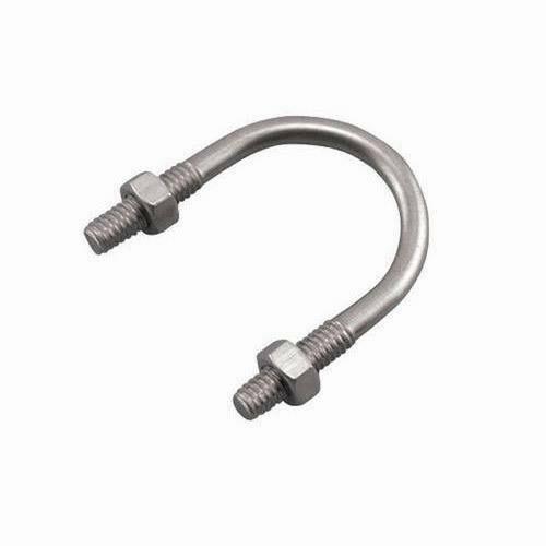 Jual klem u bolt stainless 6 inci x 1/2 inch/ clamp ubolt 6 inci x 12mm ...