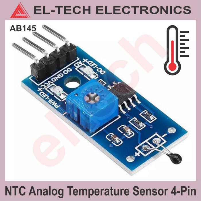 Jual NTC Thermistors Analog Digital Temperature Thermometer Module ...