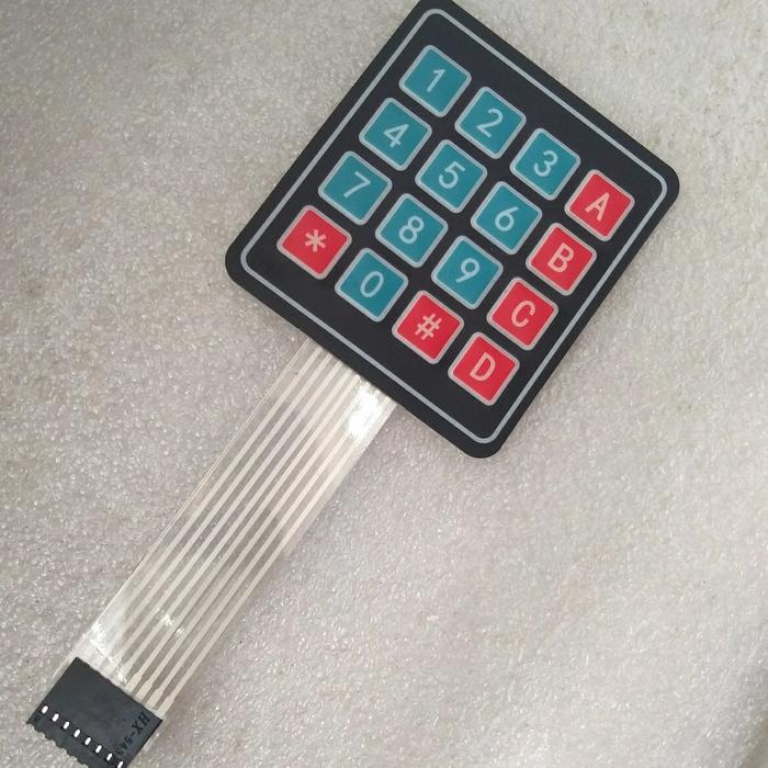 Jual Tombol Pertamini Keypad Pom Mini Kipet 4x4 SPBU Digital Membran ...