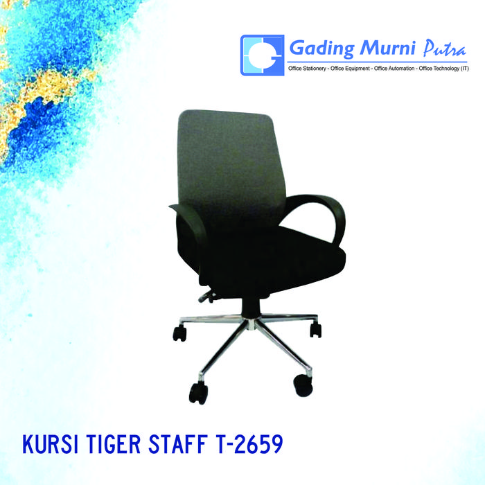 Jual Kursi Staff / Kursi Kantor / Kursi Kerja Merk Tiger Staff T-2659 ...