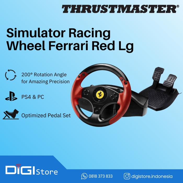 Jual Thrustmaster Simulator Racing Wheel Ferrari Red Legend Edition ...