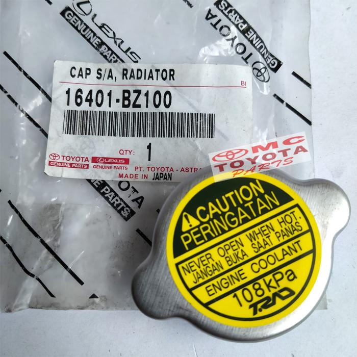 Jual Tutup Cap Radiator Agya Ayla Calya Sigra 16401-BZ100 - Kota Depok ...