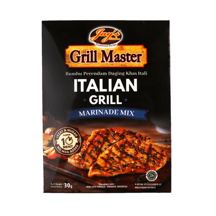 Jual Grill Master Italian Grill Bumbu Perendam Daging Khas Itali 30gr - Kota Bandung ...