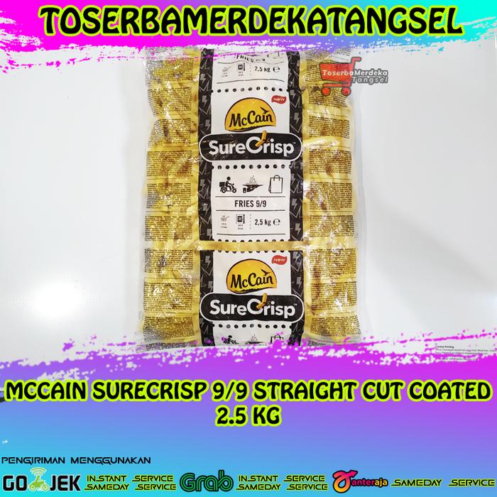 Jual Kentang French Fries McCain SureCrisp Straight Cut Butter Coated 2 ...