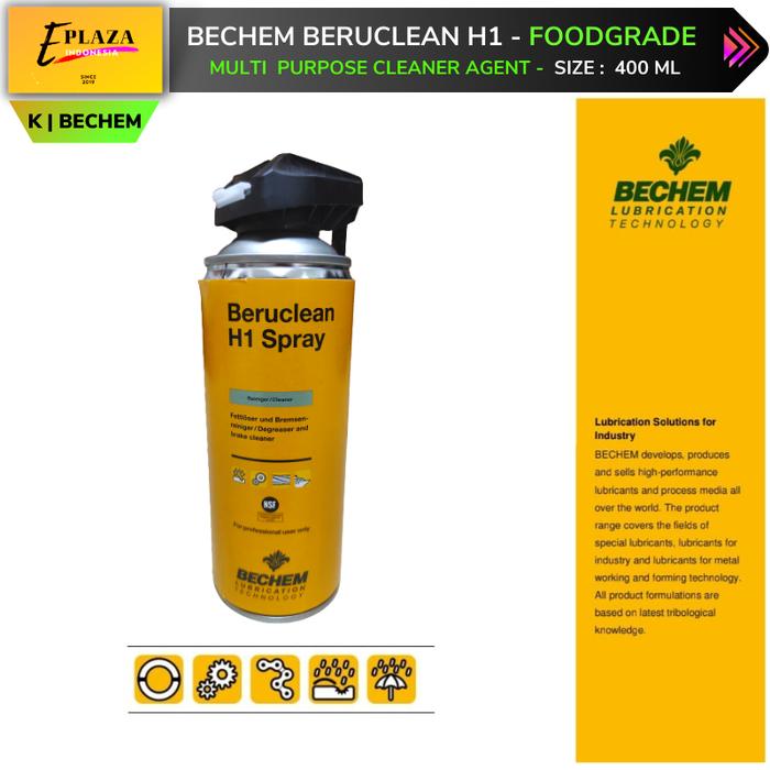 Jual BECHEM BERUCLEAN H1 SPRAY 400 ML | FOODGRADE CLEANER AGENT GERMANY ...