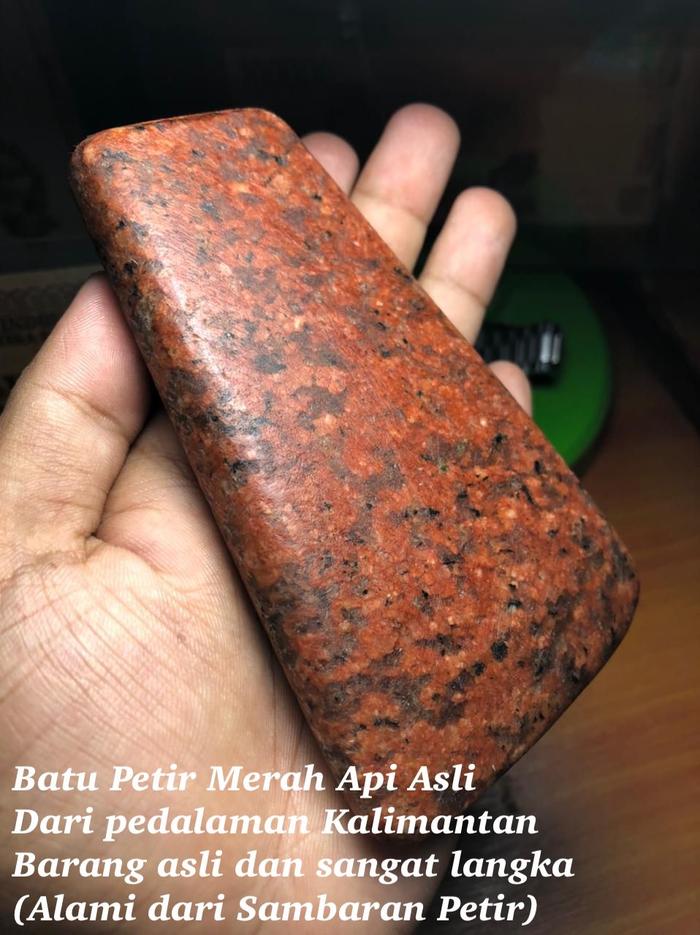 Jual Batu Petir Merah Asli dan Langka - Kab. Banjar - Pusaka Bahari ...
