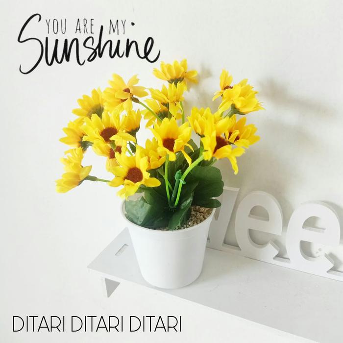 Jual BUNGA MATAHARI BUNGA HIAS ARTIFICIAL BUNGA PLASTIK DEKORASI RUMAH - Jakarta Barat - Ditari ...